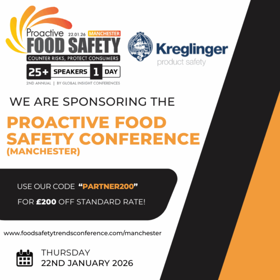 Kreglinger | Proactive Food Safety Congress, 22 JANUARY 2026, Manchester